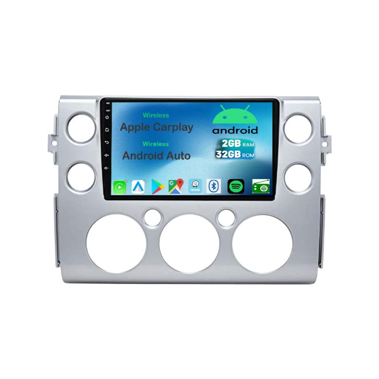 Toyota FJ Cruiser Android GPS Navigation Radio with CarPlay - BudgetNav